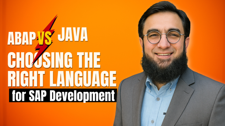 ABAP vs Java | SAP Development Language Guide